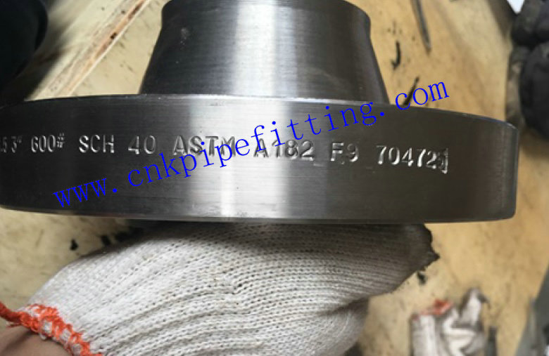 ASTM A182 F9 Flange / A182 F9 Weld neck Flange ASME B16.5 ,ASME B16.5