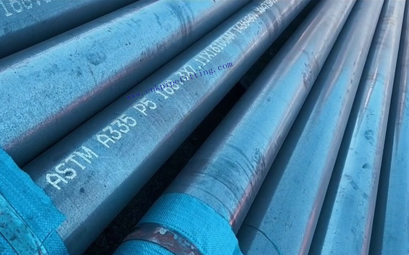 ASTM A335 P5 seamless Pipe 5Cr-1/2Mo UNS K41545 Pipe