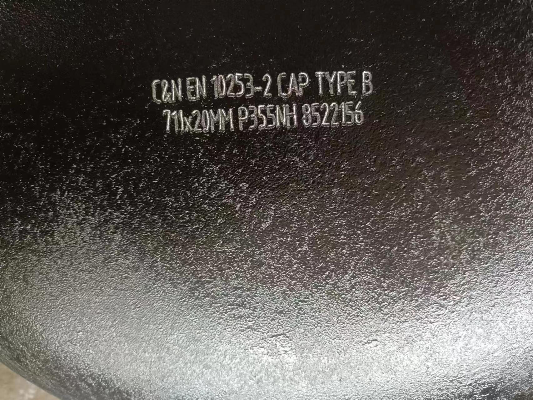 P355NH End Caps DIN 2617 / EN 10253-2 Type B Butt Weld CAPS - Pipe ...